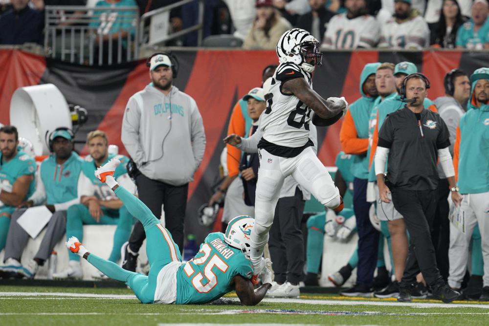 NFL Thursday Night: Bengals beat Dolphins; Tua carted off | News, Sports, Jobs - The Nashua ...